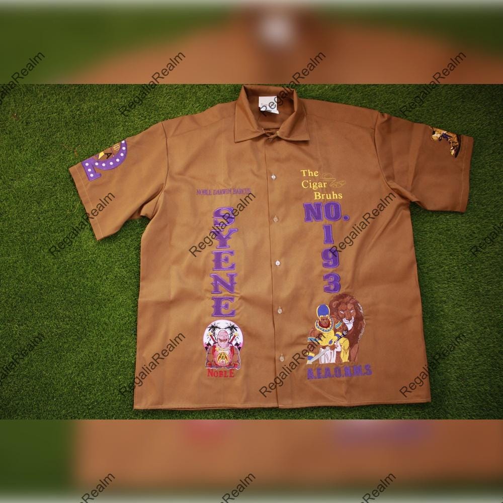 Premium Custom Embroidered Shriner Walking Shirts, Stylish ...