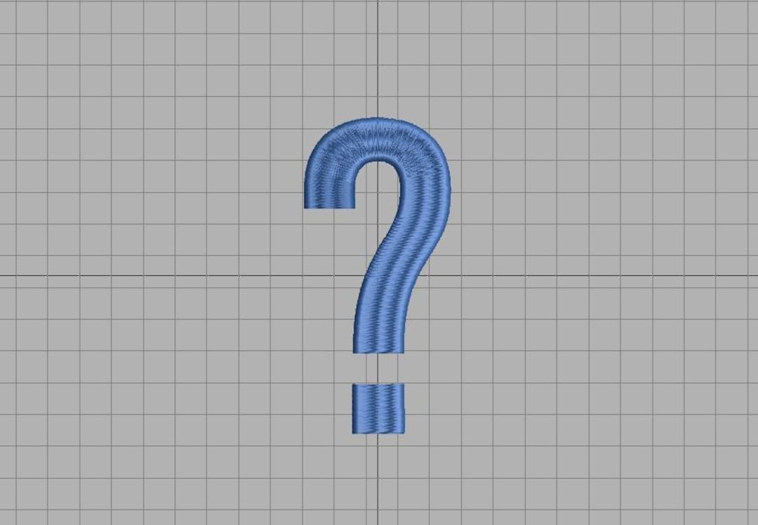Small Question Marks, Embroidery File, Instant Download - Etsy