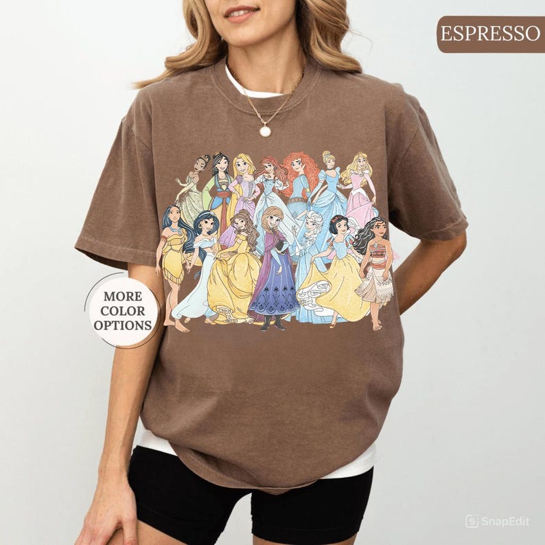Retro Princess PNG, Cinderella Snow White Ariel Belle Rapunzel PNG ...