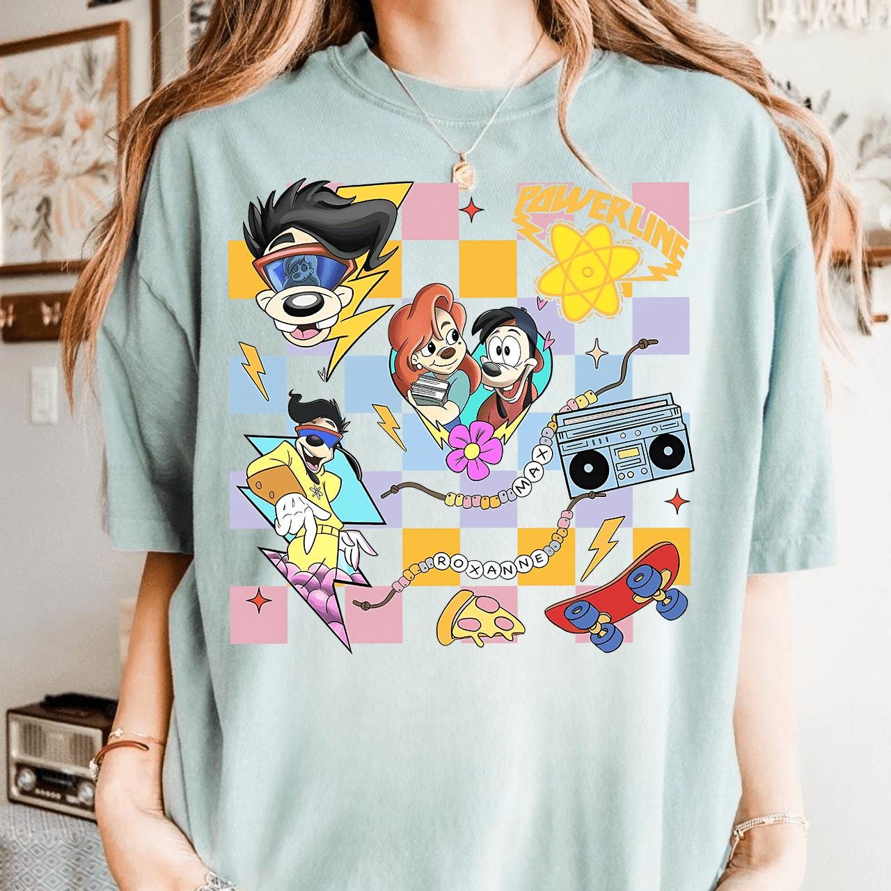 Disney A Goofy Movie PNG – Max Goof and Roxanne Retro Powerline 90s ...