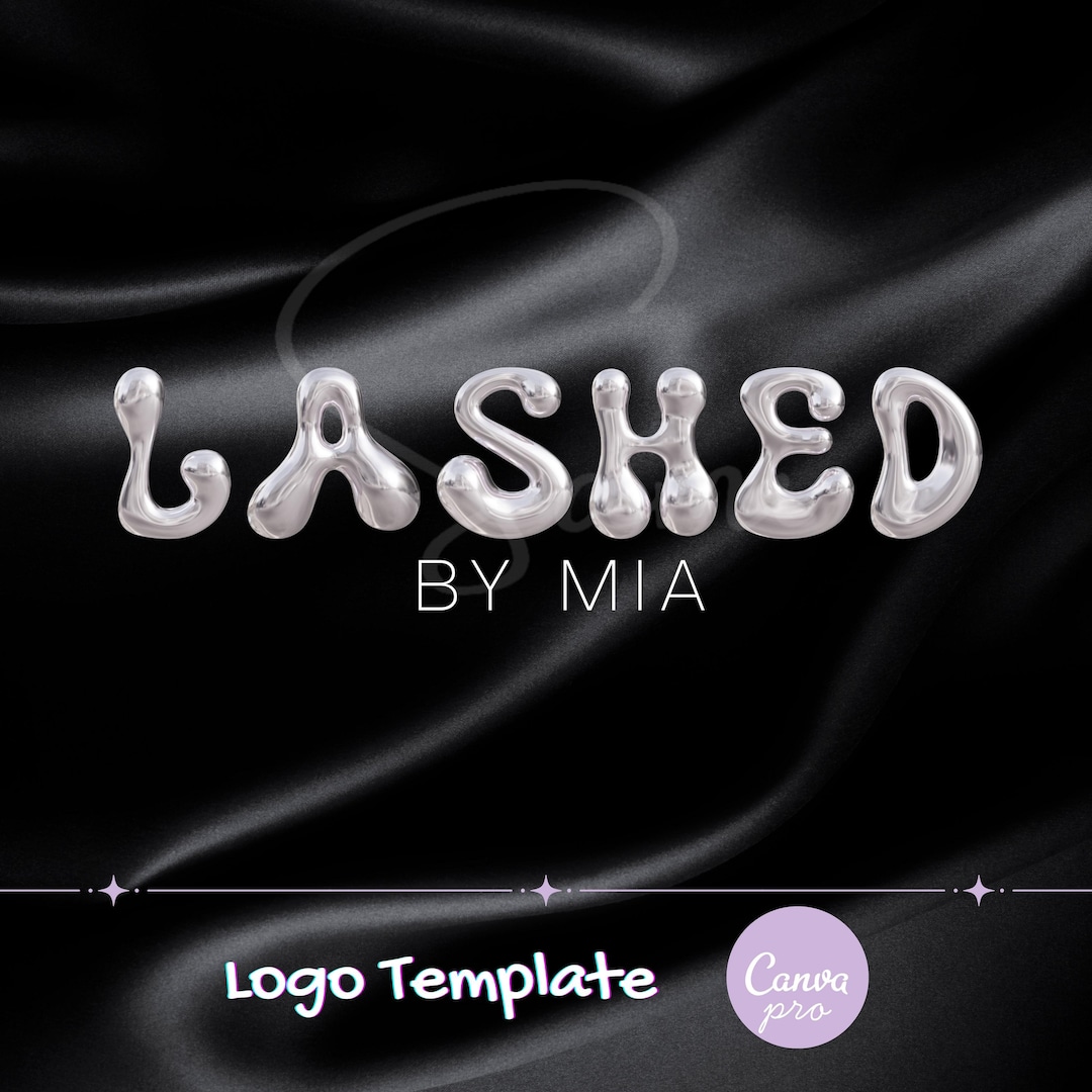 Lash Tech Pink Logo, Lash Logo Designs, Lash Maker Custom Logo, Beauty ...