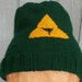 Legend of Zelda Inspired Green Hand Knitted Link Scarf With Triforce - Etsy