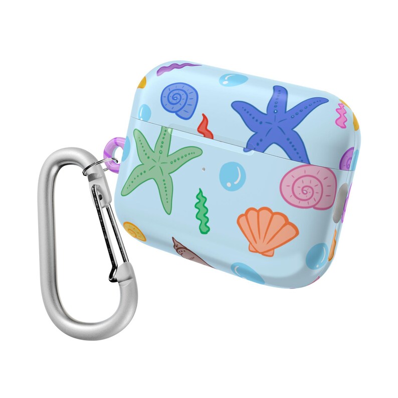 Ocean Seashell Airpods Case, Cute Starfish Airpods Pro and Gen 3 Case ...