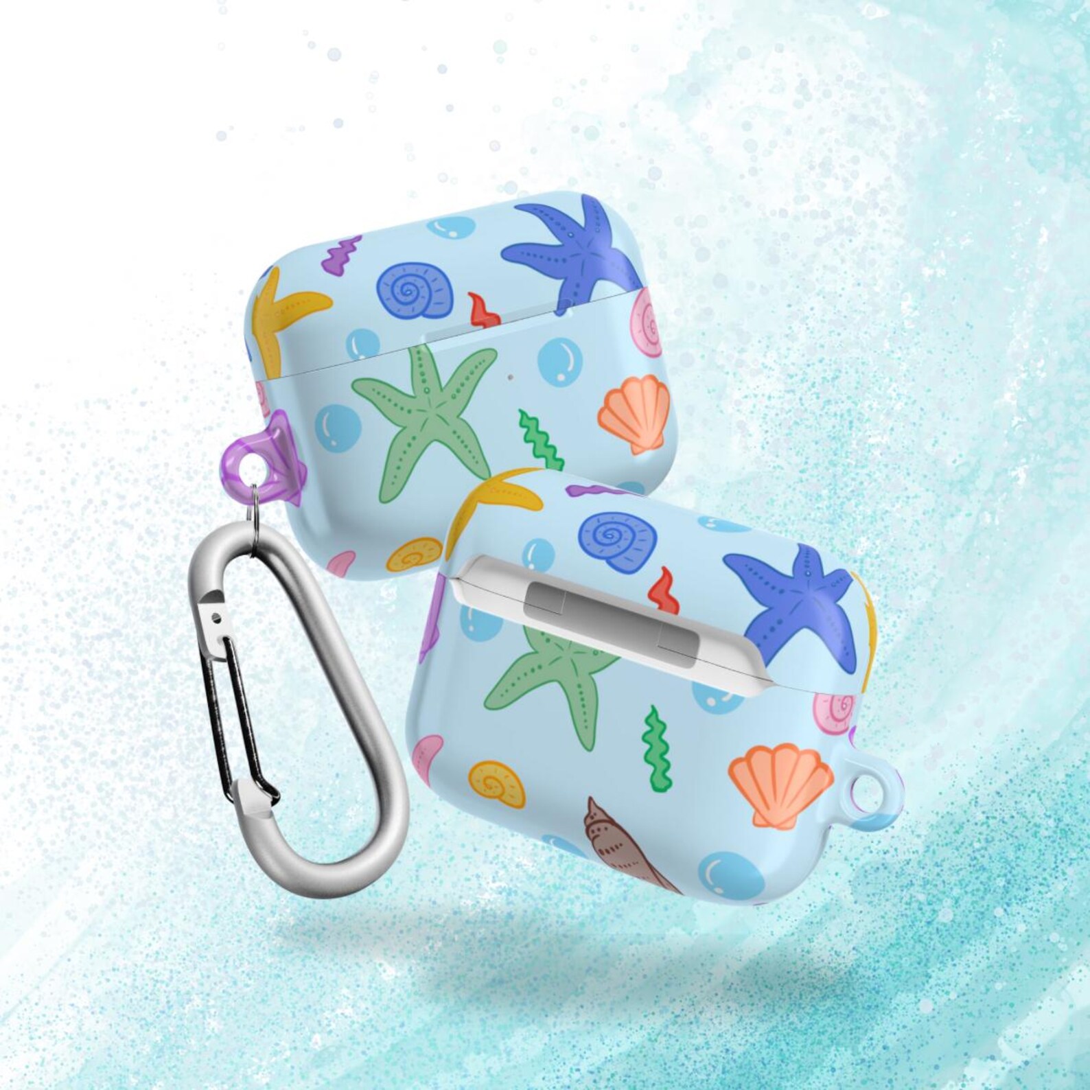 Ocean Seashell Airpods Case, Cute Starfish Airpods Pro and Gen 3 Case ...