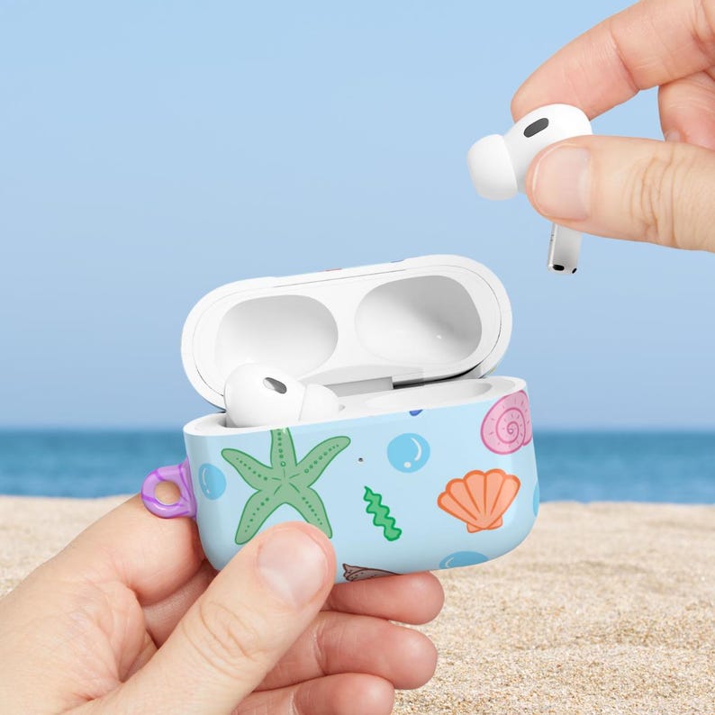 Ocean Seashell Airpods Case, Cute Starfish Airpods Pro and Gen 3 Case ...