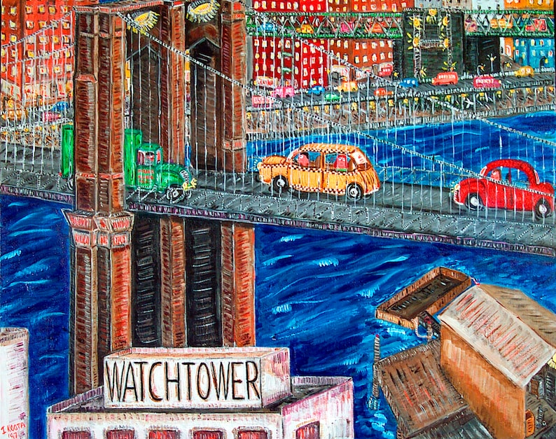WATCHTOWER Building Near Brooklyn Bridge - Etsy