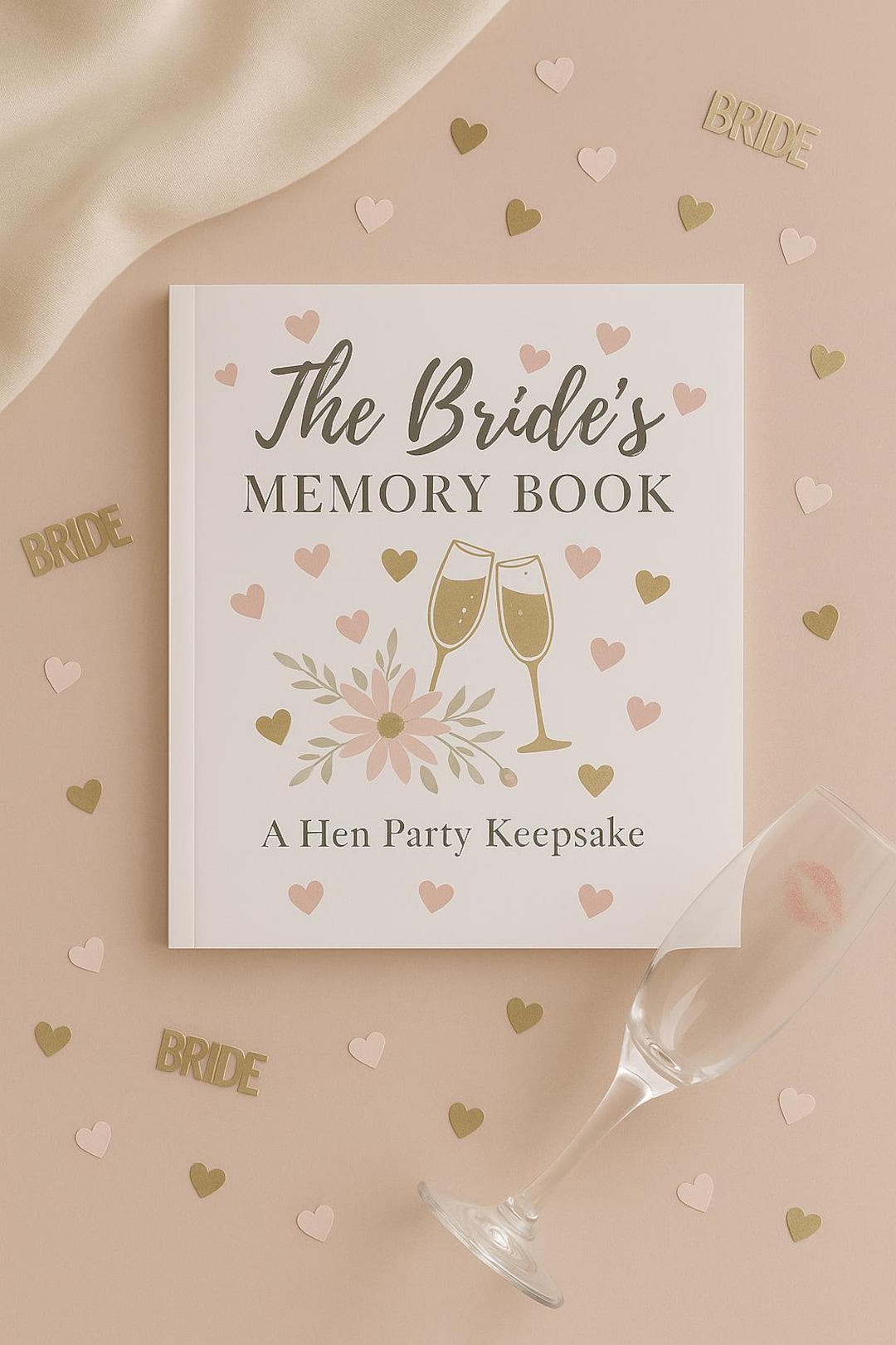 Hen Do Memory Book | Bride Keepsake | Hen Party Guest Book | Bridal ...