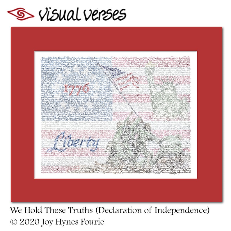 We Hold These Truths (declaration of Independence) - Etsy