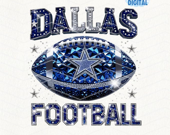 Cowboys With Glitter Star PNG, Football, Foot Ball Season T-shirt ...