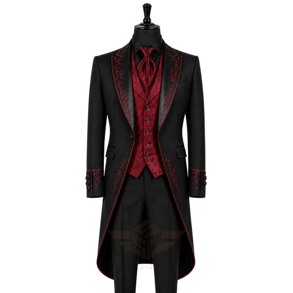 Gothic Wedding Suit - Etsy