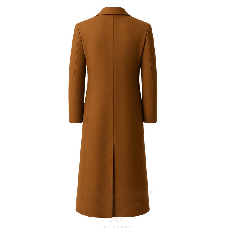 Tenth Doctor Inspired Wool Trench Coat |handmade Winter Cosplay Costume ...