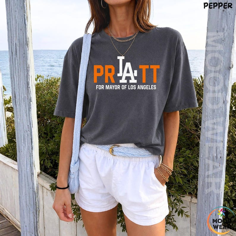 Comfort Colors® Pratt for Mayor Shirt Los Angeles 2026, Spencer Pratt ...