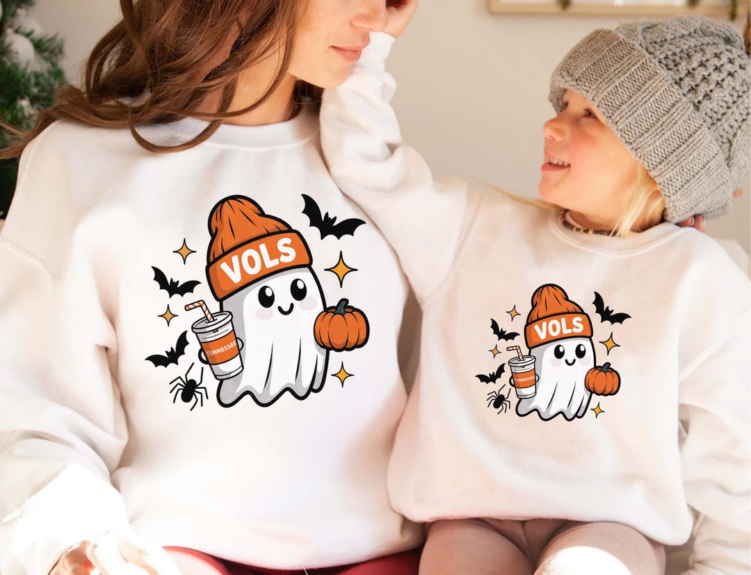 Tennessee Ghost Vols Family, Tennessee Halloween, Vintage Tennessee ...