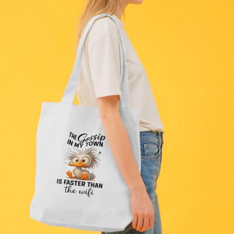 Funny Duck Quote PNG Combo | Gossip Faster Than Wifi | 2 Styles ...