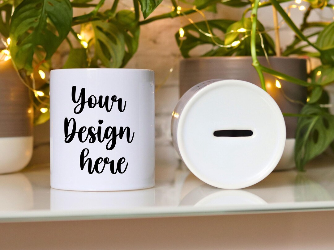 Spardose Mockup | Money Box Mockup | Keramik Spardose Mock up | Boho ...