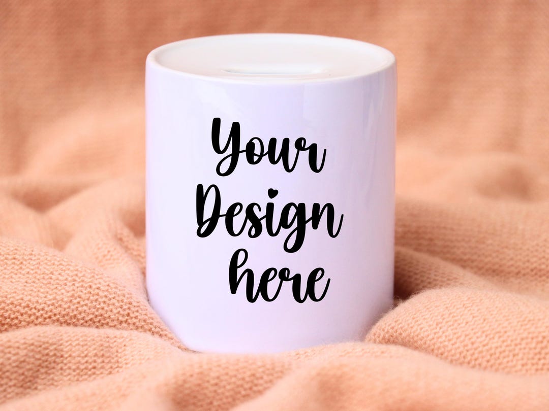 Money Box Mockup | Money Box Mockup | Ceramic Money Box Mock up | Boho ...
