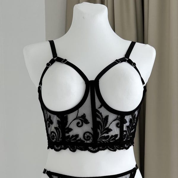 Open Cup Bras Plus Size - Etsy