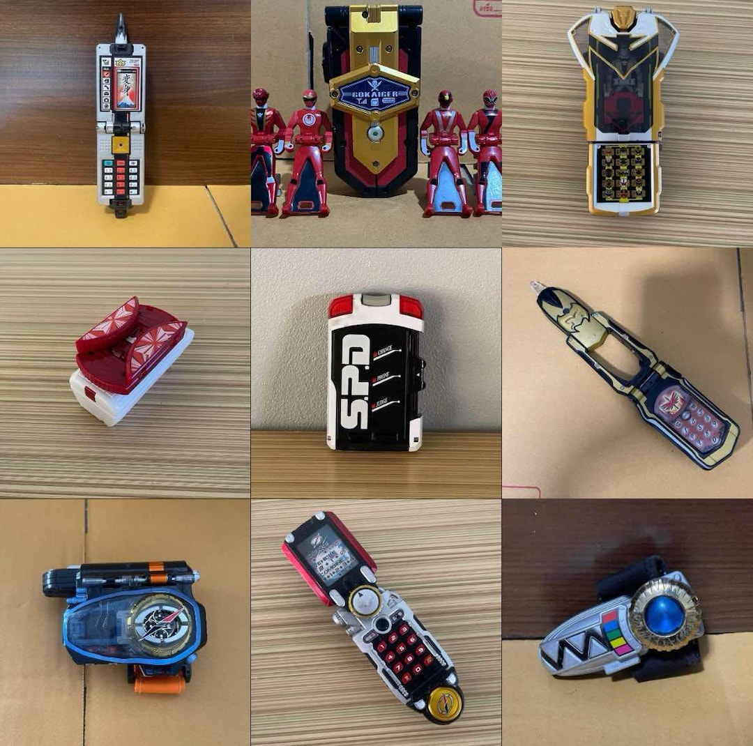 Morpher Powerrangers Version Japan | Power Ranger | Supersentai - Etsy