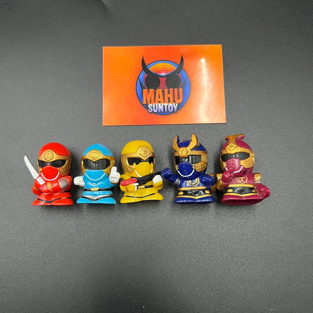 Power Rangers Ninja Storm - Finger Puppet Set | Super Sentai ...