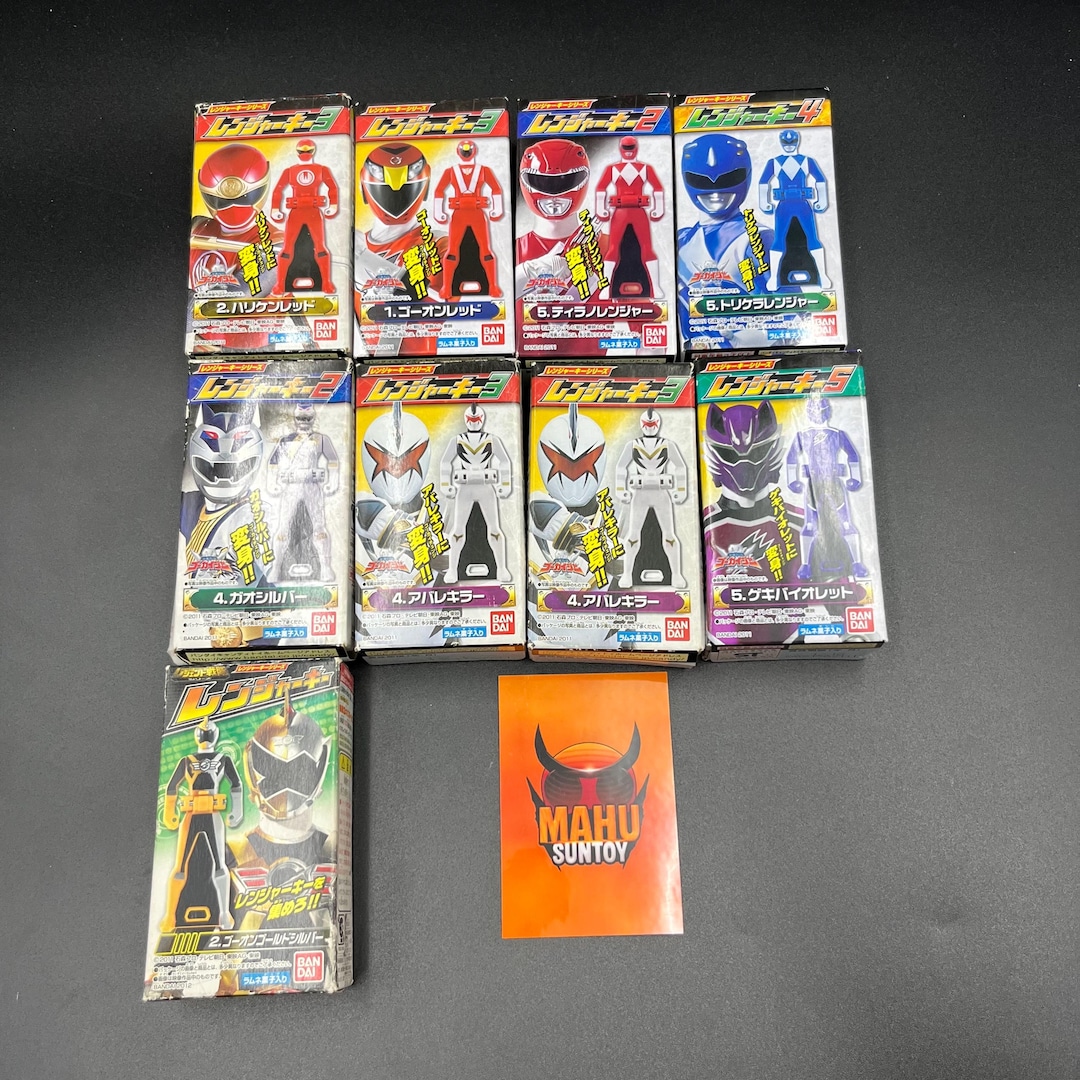 Set Box Ranger Key Gokaiger Für Morpher | Super Sentai Gokaiger | Power ...
