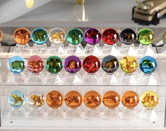 Power Rangers Wild Force Gaoranger DX Crystal Saber Jewel 5p Set ...