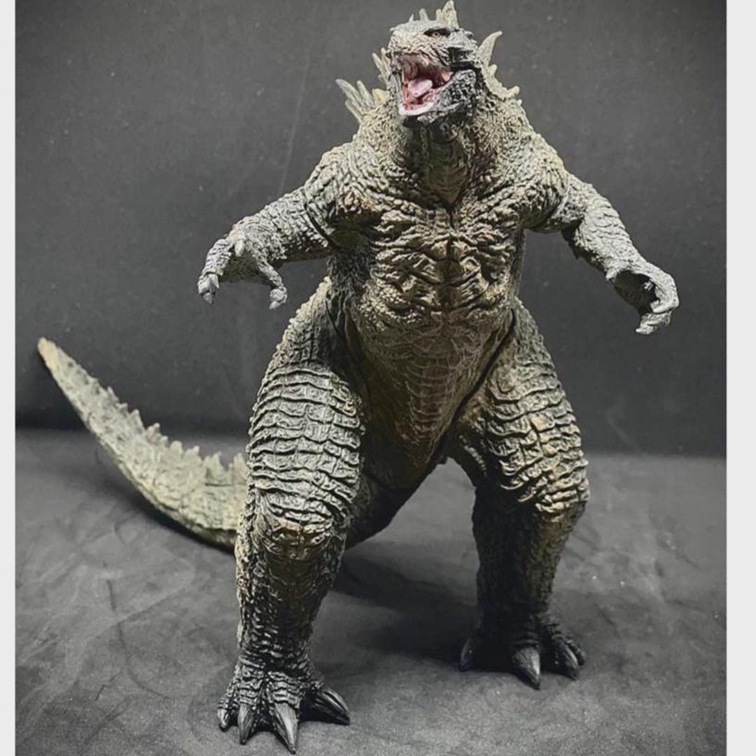Godzilla Normal Version | SOFVICS PVC Figure | Monsterverse Kaiju ...
