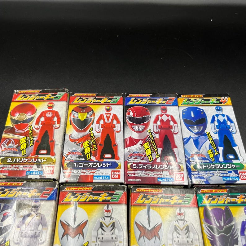 Set Box Ranger Key Gokaiger Für Morpher | Super Sentai Gokaiger | Power ...