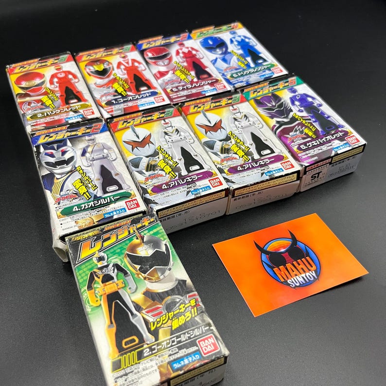 Set Box Ranger Key Gokaiger Für Morpher | Super Sentai Gokaiger | Power ...