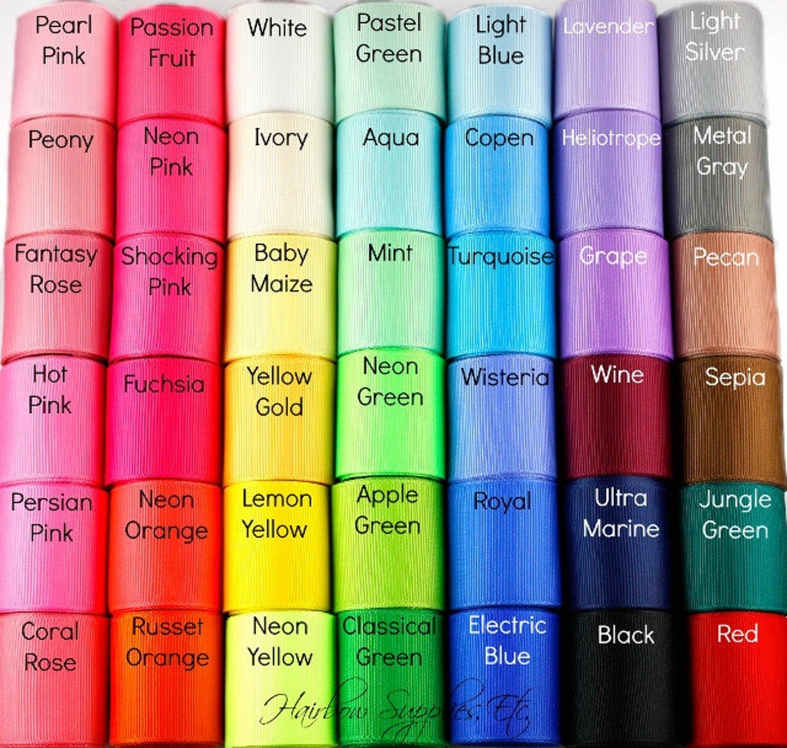 Pecan 3 Inch Grosgrain Ribbon Choose From 1-50 Yd Solid - Etsy