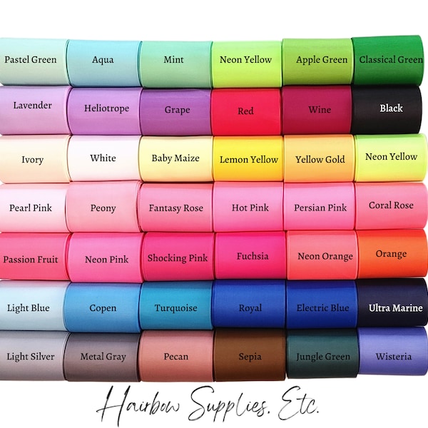 Grosgrain 3 in Ribbon - Etsy