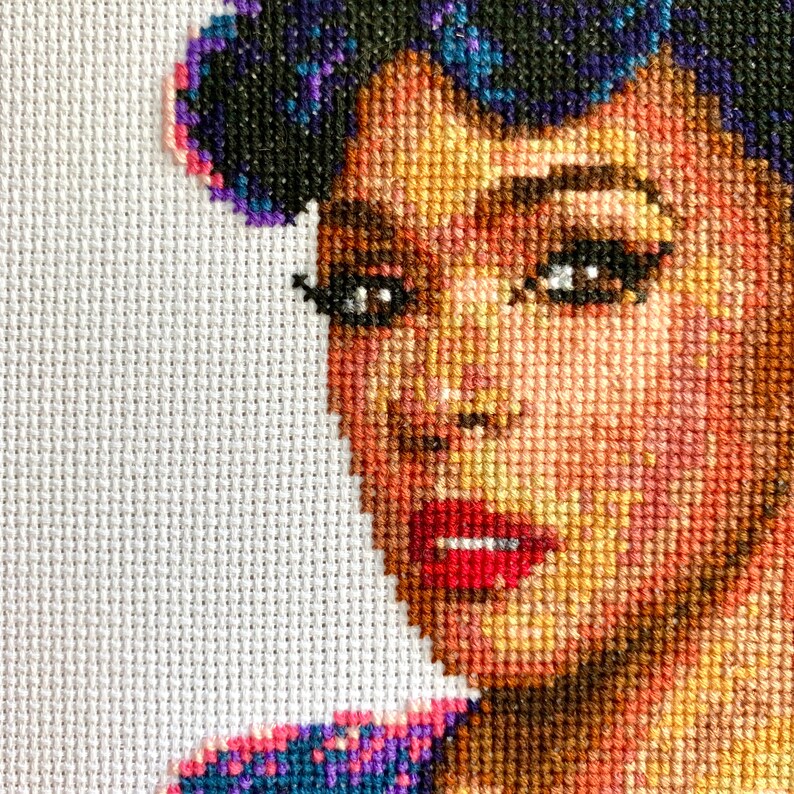 Janelle Monae Cross Stitch PDF Pattern *instant Download* - Etsy