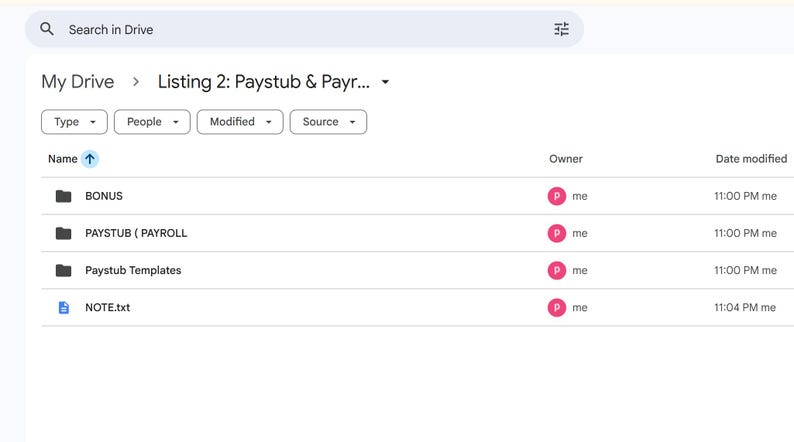 Editable Paystub Templates Pack | Excel & PDF Payroll Sheet ( Digital ...