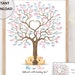 Fox Gender Reveal Tree Fingerprint Guest Book Blue Pink He or She What ...