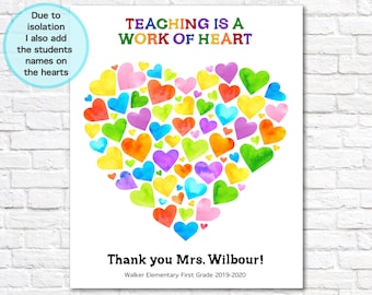 Personalized Teacher Appreciation Gift for Teacher Thank You - Etsy