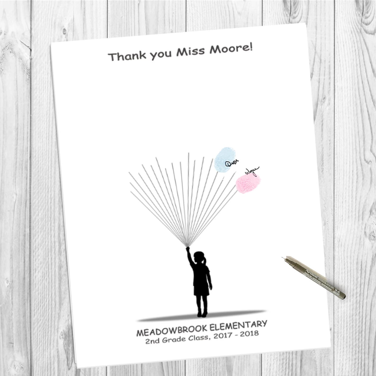 Teacher Appreciation Gift, End of Year Thank You Gift for Teacher ...