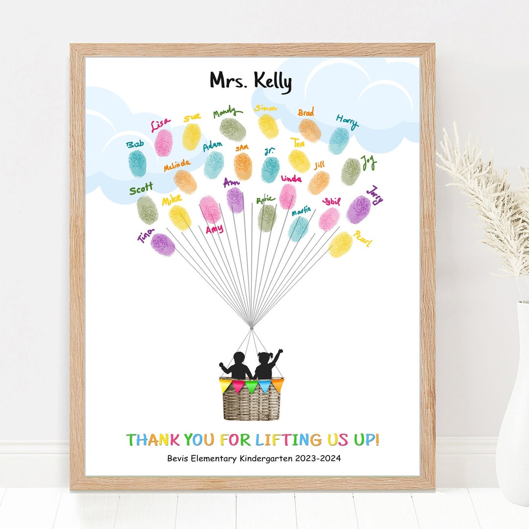 Teacher Appreciation Gift Personalized Gift for Teacher From Class ...