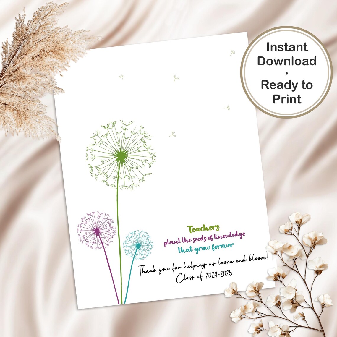 Teacher Appreciation Gift for Teacher Thank You Gift From Class or ...