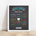 Personalized Social Worker Gift Color, Social Worker Chalkboard ...