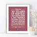 Personalized 35 Years of Service Gift for Worker, ANY YEAR Work ...