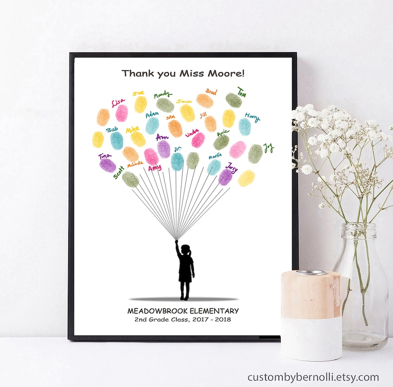 Teacher Appreciation Gift, End of Year Thank You Gift for Teacher ...