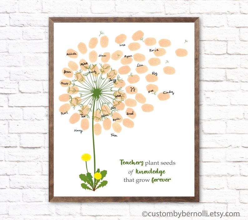 Teacher Appreciation Gift, Teachers Plant Seeds Teacher Gift From ...