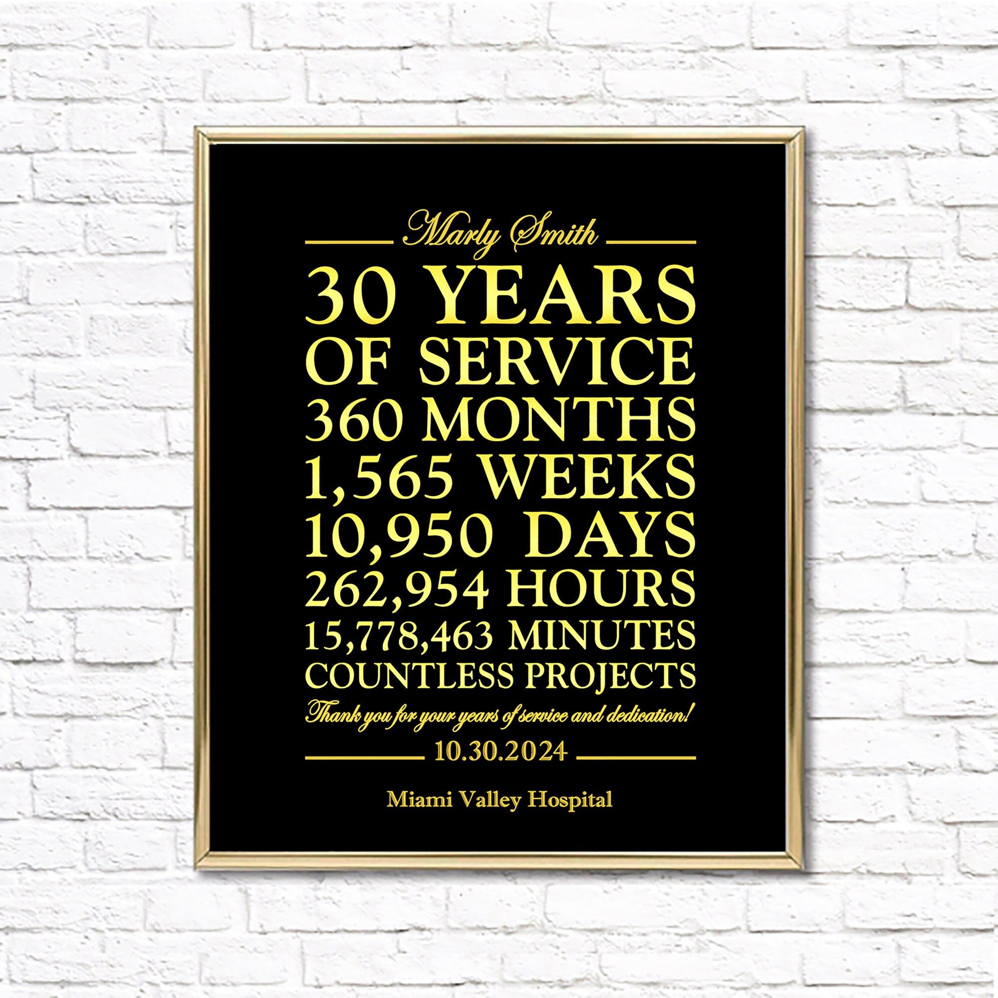 30 Years Of Service Quotes 30 Year Work Anniversary