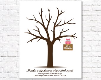 Owl Teacher Gift - Etsy