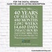 Personalized 40 Year Work Anniversary PRINT, 40 Years of Service, Thank ...
