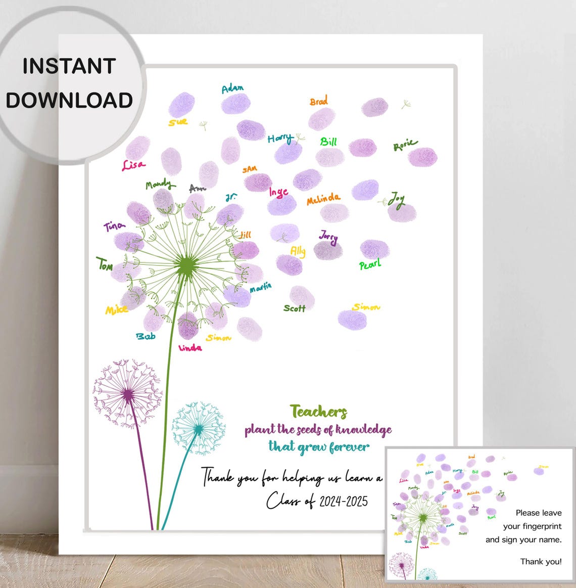 Teacher Appreciation Gift for Teacher Thank You Gift From Class or ...
