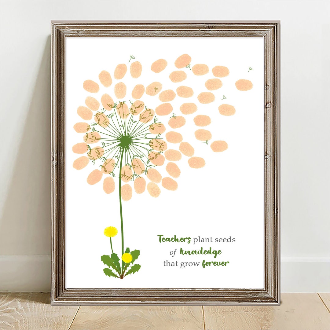 Teacher Appreciation Gift, Teachers Plant Seeds Teacher Gift From ...