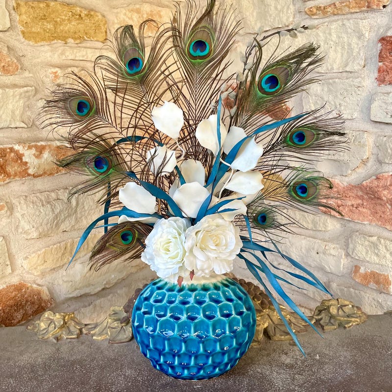 Feather Centerpiece - Etsy