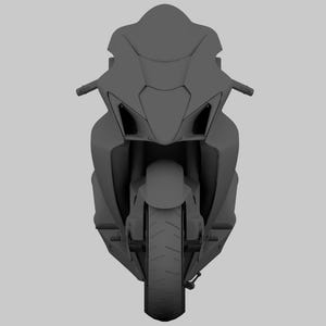 Suzuki Hayabusa 3D Model – Maya File | FBX/OBJ | High-detail Motorcycle ...