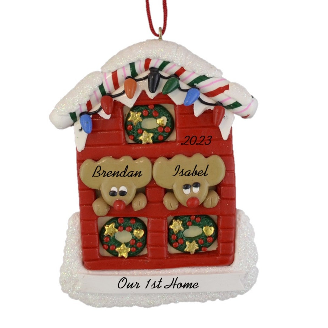 Our 1st Home for a Couple - Family of 2-5 - Personalized Christmas ...