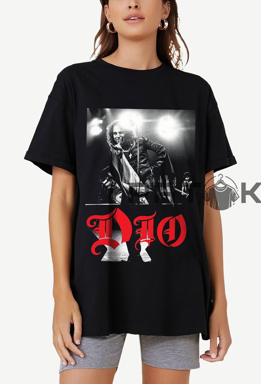 Dio Band T Shirt, Heavy Metal Merch Shirt, Retro Casual Unisex T-shirt ...